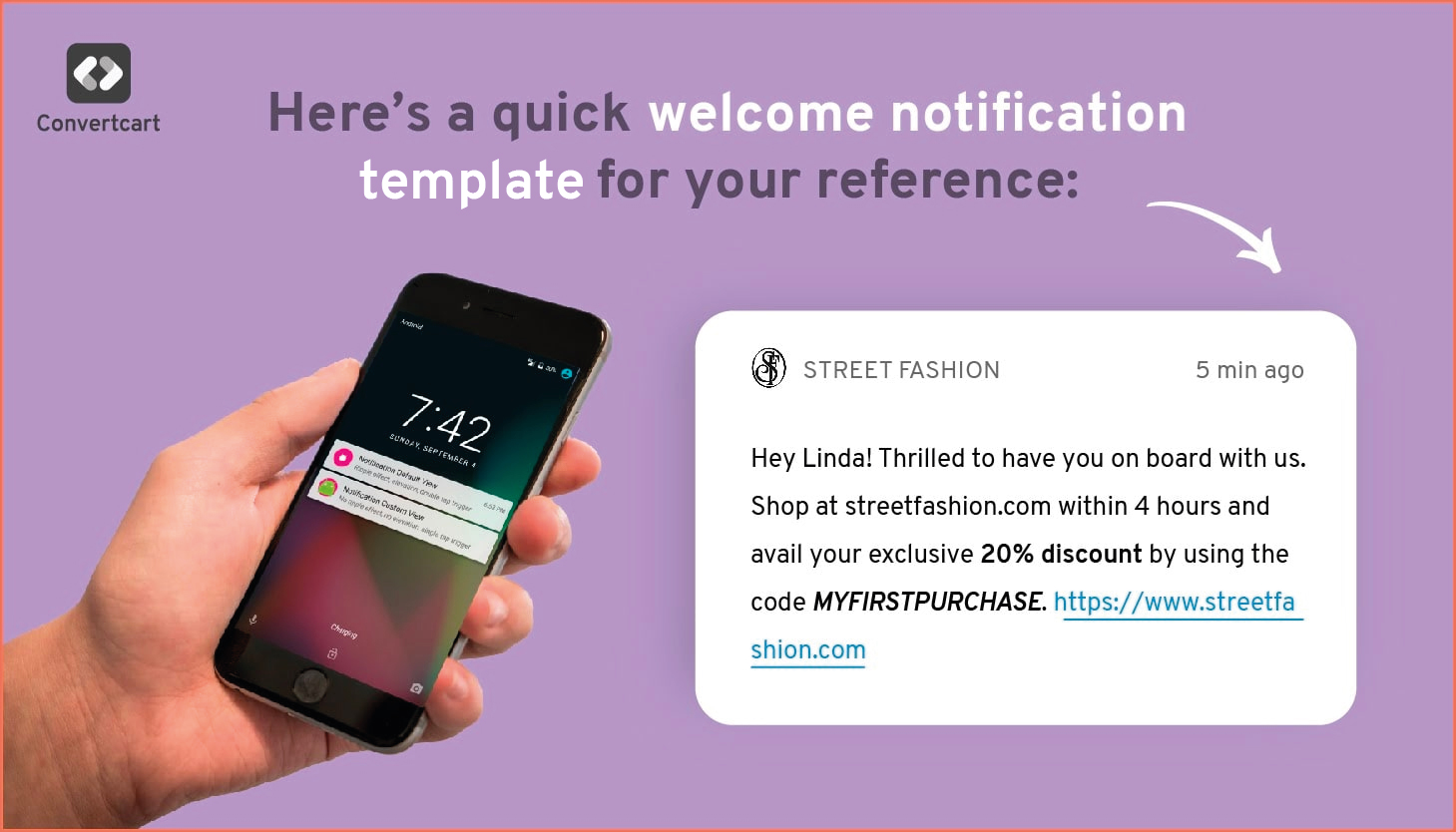 18 Push Notification Templates For ECommerce Great Examples 